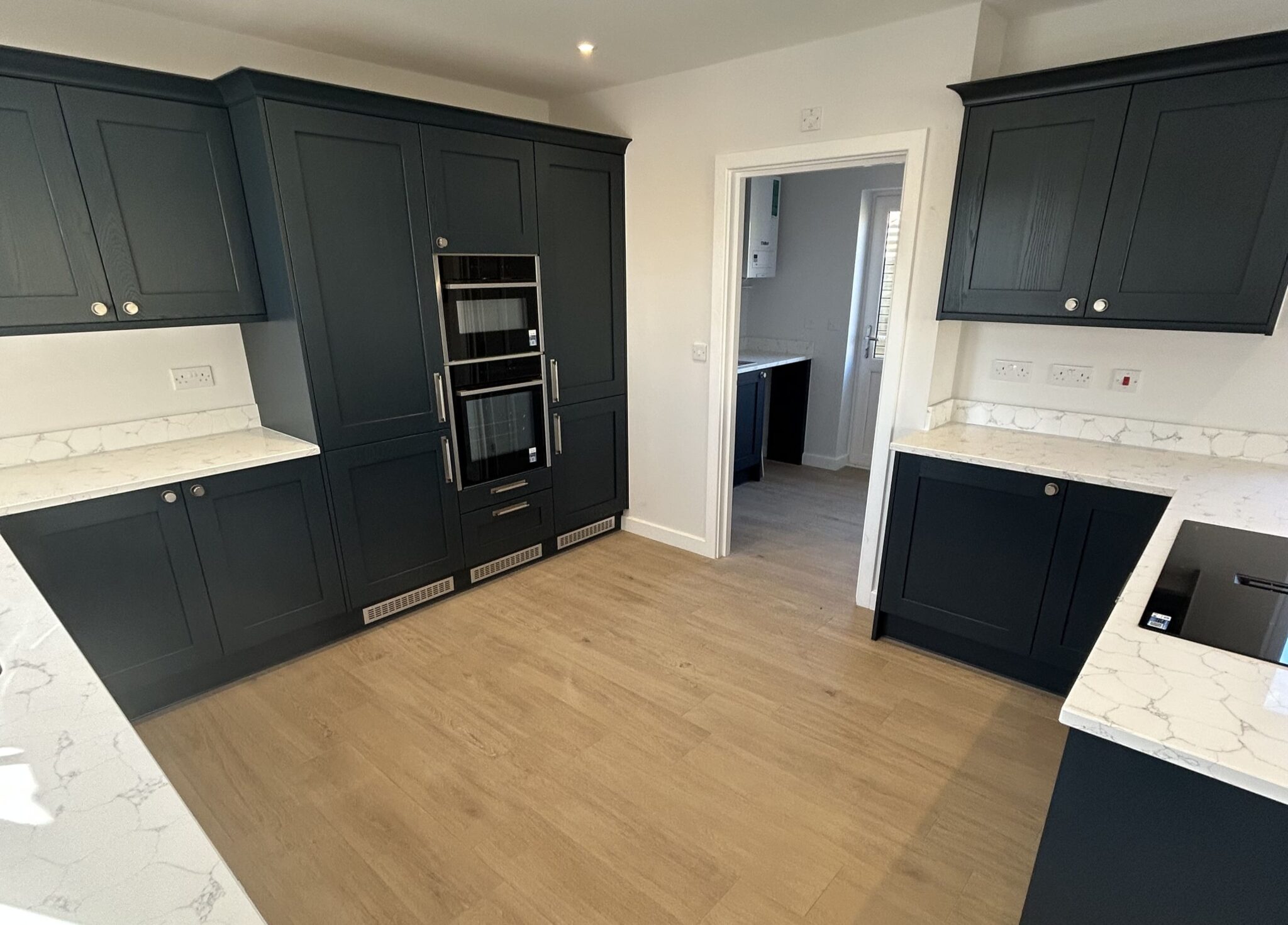 Hartforth Blue Shaker Family Kitchen - Loline Interiors